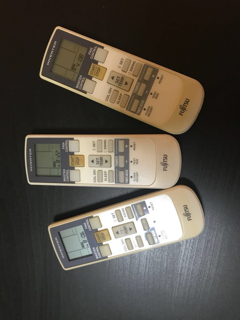 Fujitsu Aircon Remote Control, TV & Home Appliances, Air Conditioners ...