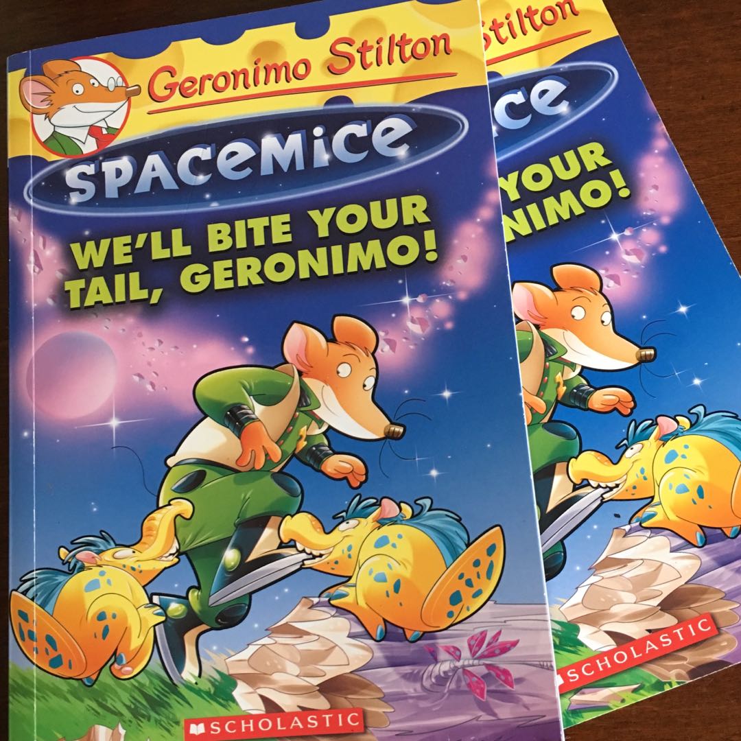 Geronimo Stilton (SpaceMice) We’ll Bite Your Tail, Geronimo!, Hobbies ...