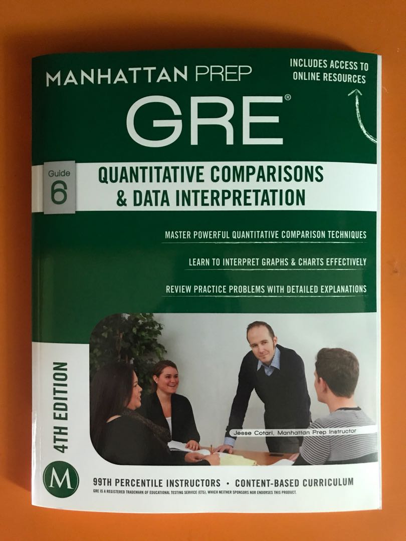 GRE Mathematics/Quantitative Practice Book, Hobbies & Toys, Books ...
