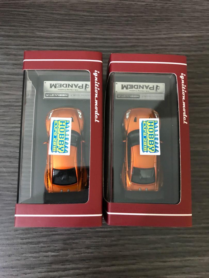 Ignition Model 1/64 Pandem R35 GT-R Orange Metallic , Hobbies & Toys ...