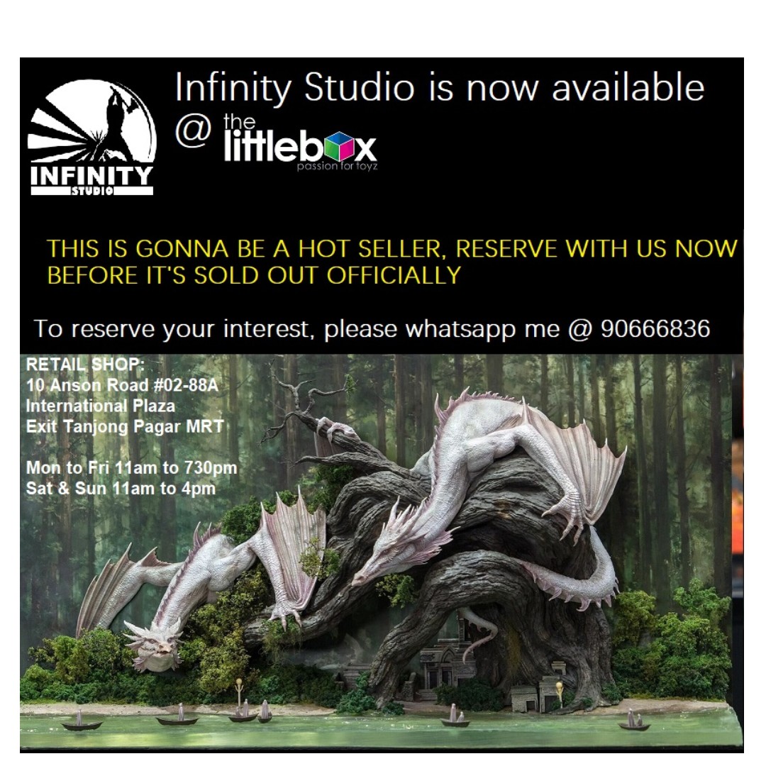 Infinity Studio Dragon Statue Infinity Studio x XD_KING - Artist Series ...