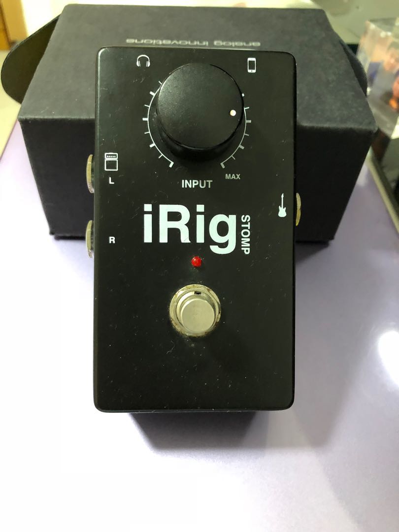 iRig Stomp, Hobbies & Toys, Music & Media, Musical Instruments on Carousell