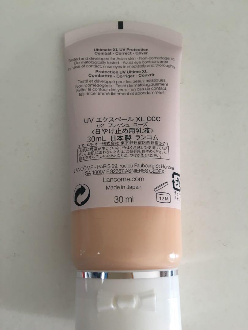 Lancome UV EXPERT XL SHIELD CC OVER Fresh Rosy, Beauty & Personal Care ...