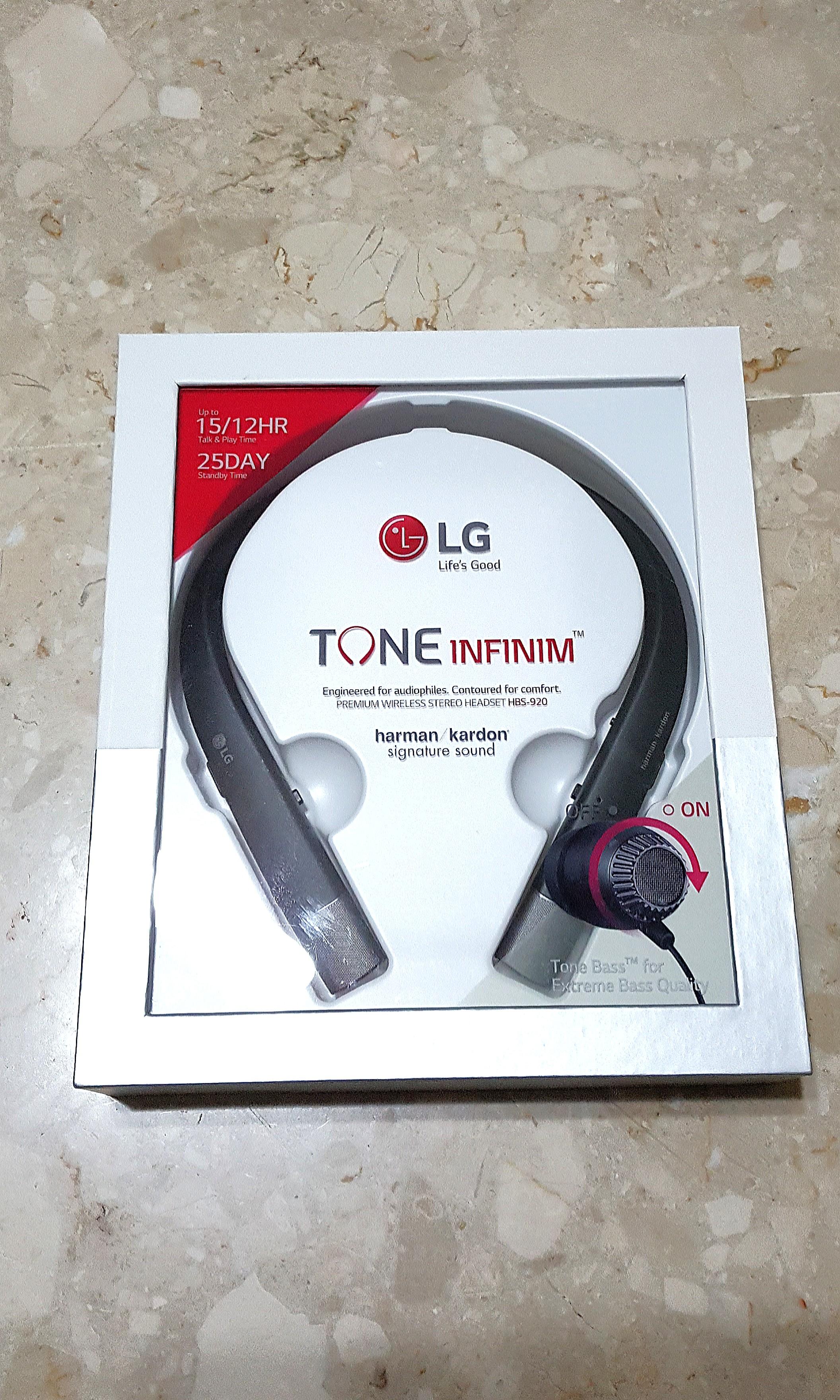 LG Premium Wireless Stereo Headset, Audio, Headphones & Headsets on ...