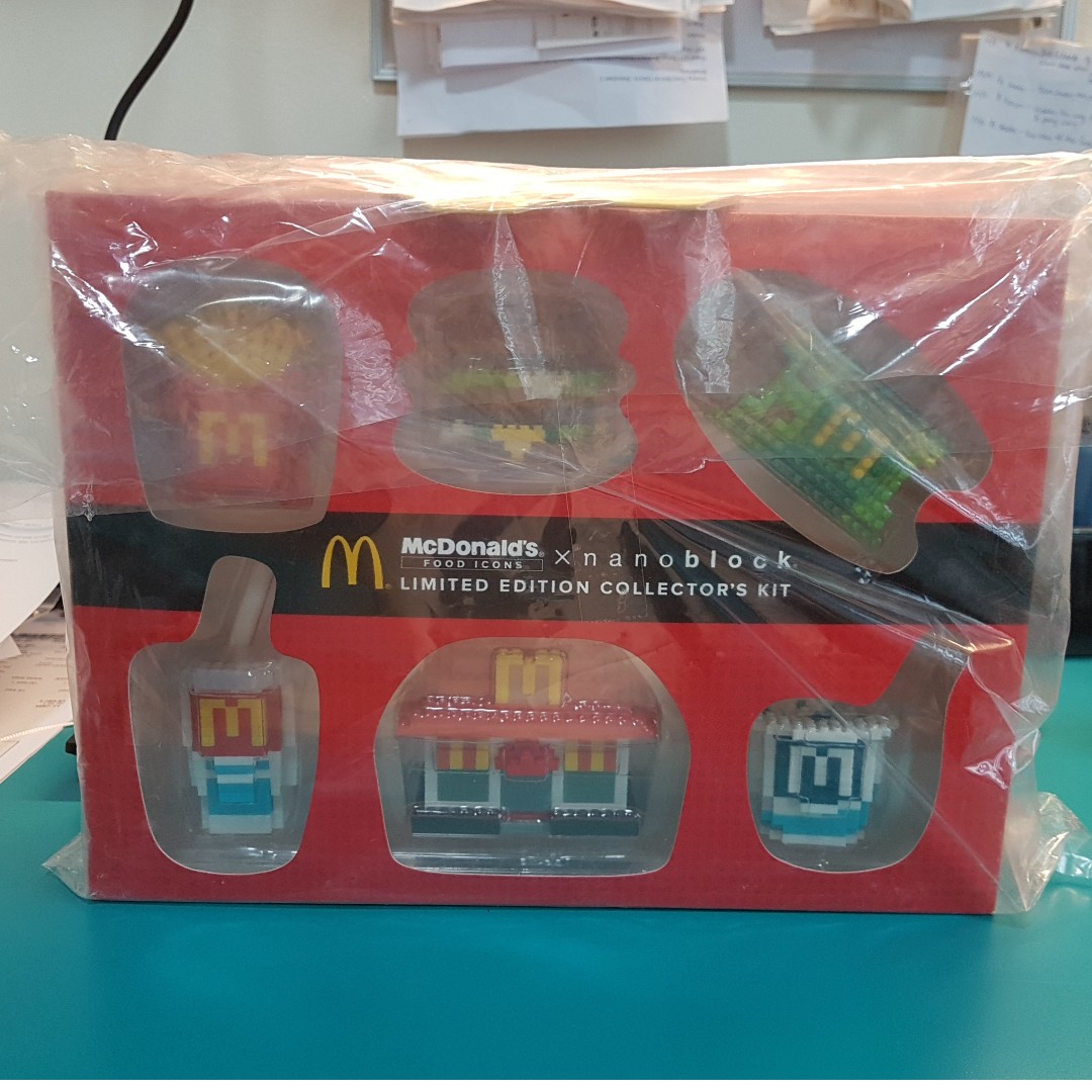 McDonald's X nanoblock (Limited Edition), Hobbies & Toys, Toys & Games on Carousell