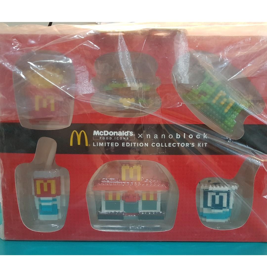 McDonald's X nanoblock (Limited Edition), Hobbies & Toys, Toys & Games on Carousell