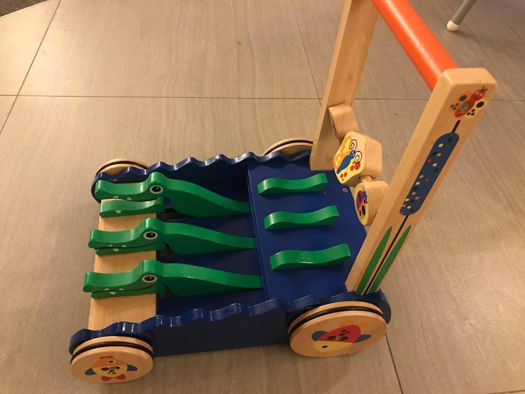 Melissa & Doug alligator push toy (walker), Babies & Kids, Infant ...