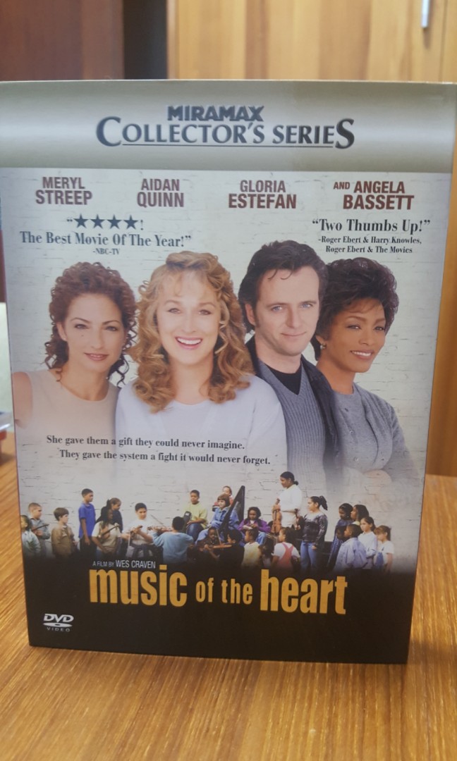 Music of the Heart Movie DVD, Hobbies & Toys, Music & Media, CDs & DVDs ...