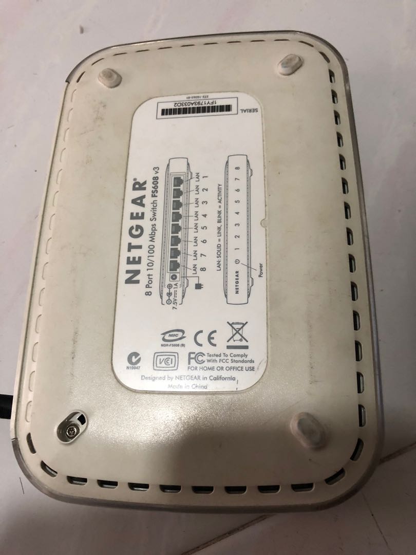 NETGEAR Network switch, Computers & Tech, Parts & Accessories ...