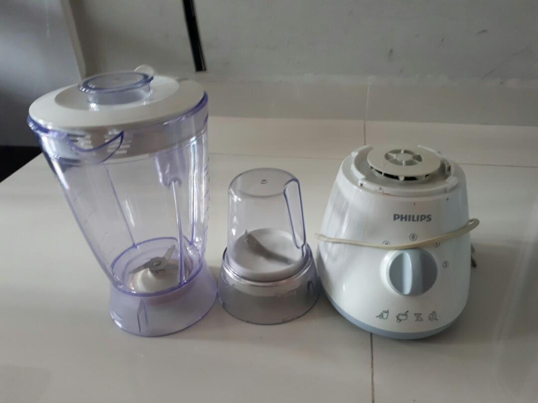 Philips Blender + Mini Chopper, TV & Home Appliances, Kitchen ...