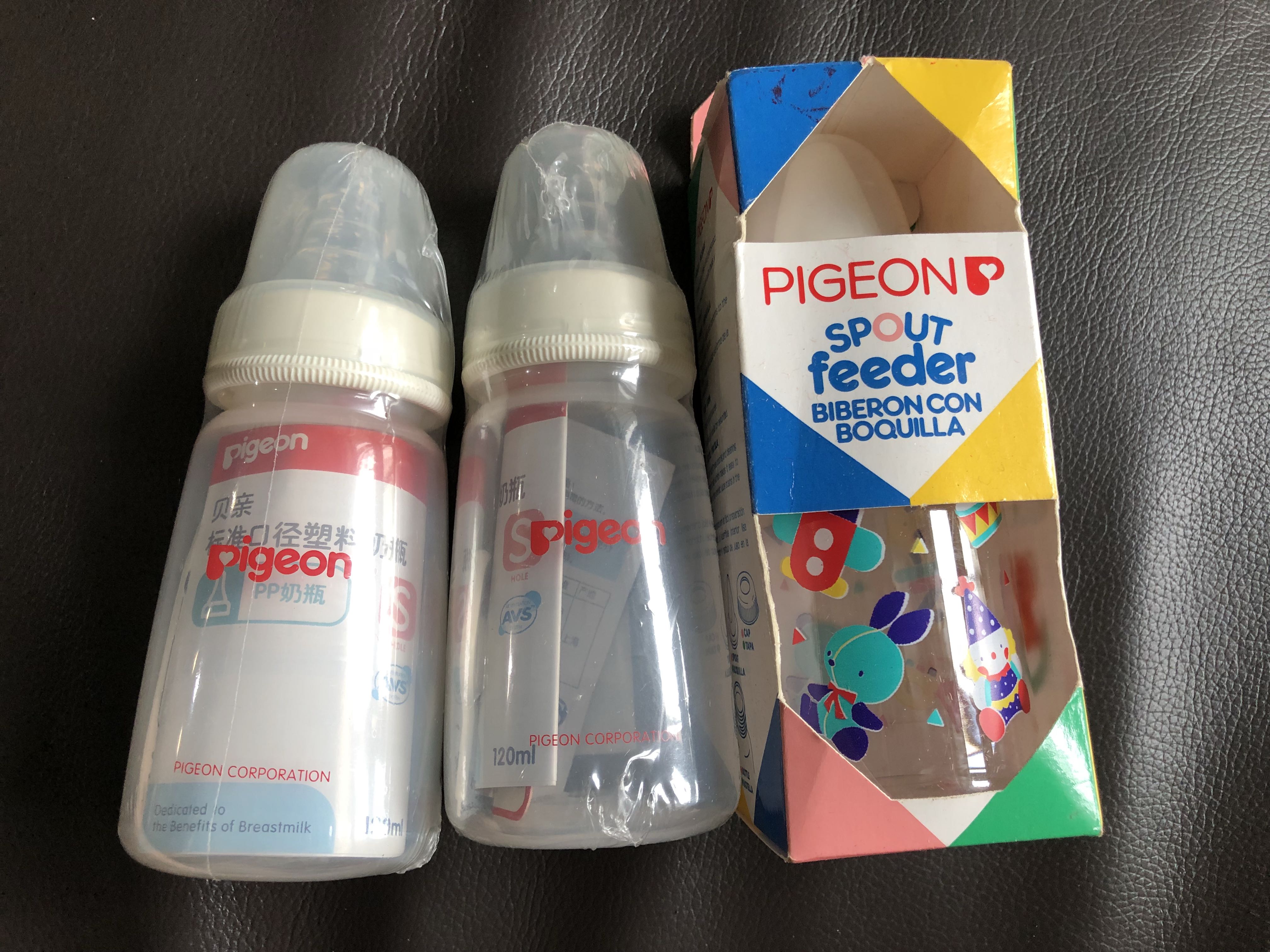 Pigeon bottles, Babies & Kids, Nursing & Feeding, Breastfeeding ...