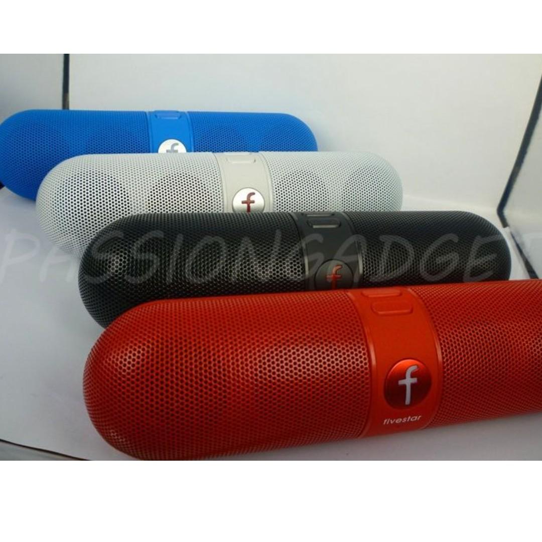 Pill Capsule Bluetooth F-808 Wireless Speaker+Built-in Battery, Audio ...