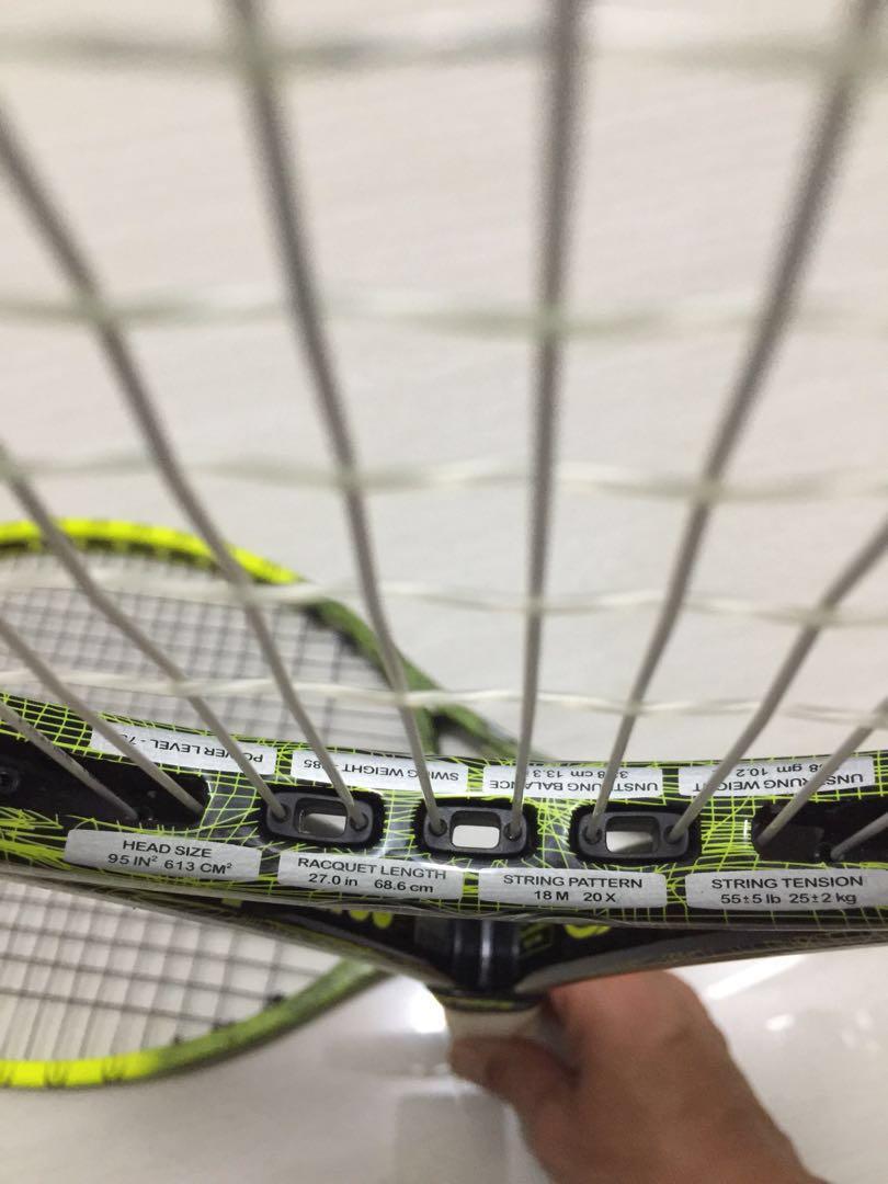 PRINCE REBEL TEAM, Sports Equipment, Sports & Games, Racket & Ball ...