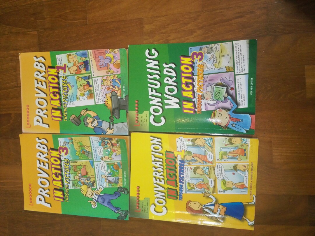 Proverbs/Conversation / Confusing Words in Action through Pictures ...