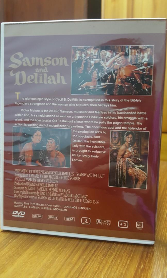 Samson and Delilah, The Wizard of Oz, Bad Day at Black Rock, Dinner at ...