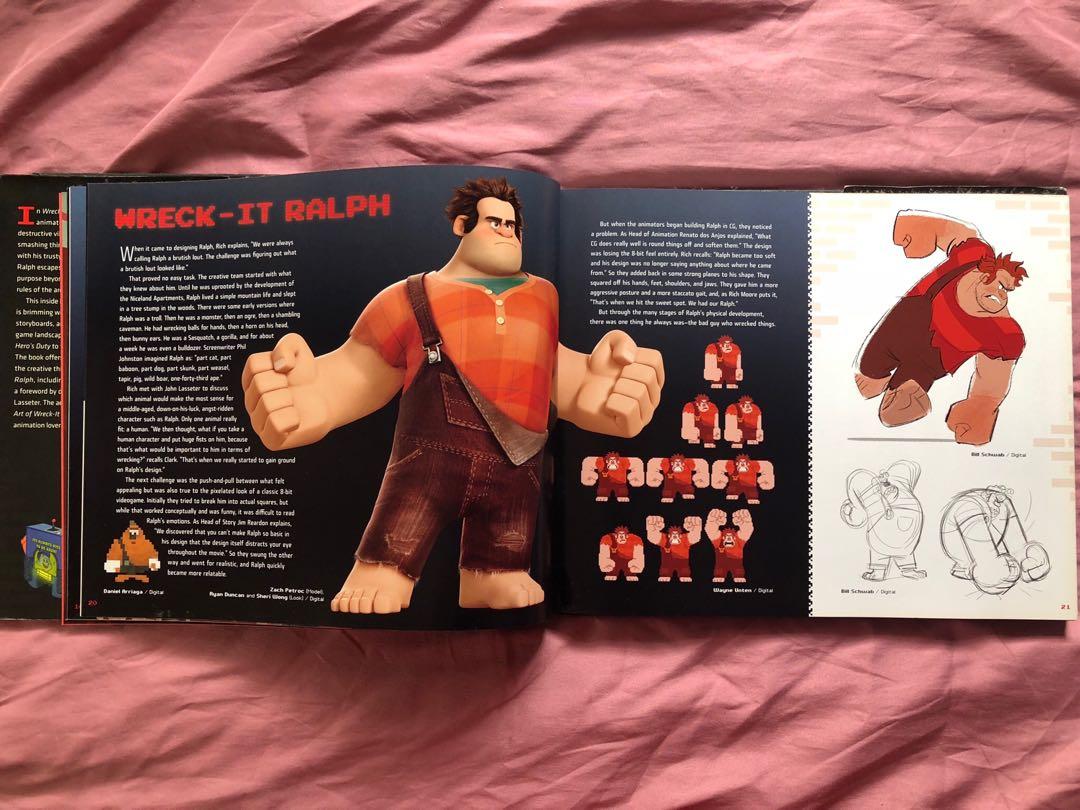 The Art of Wreck-It Ralph, Books & Stationery, Comics & Manga on Carousell