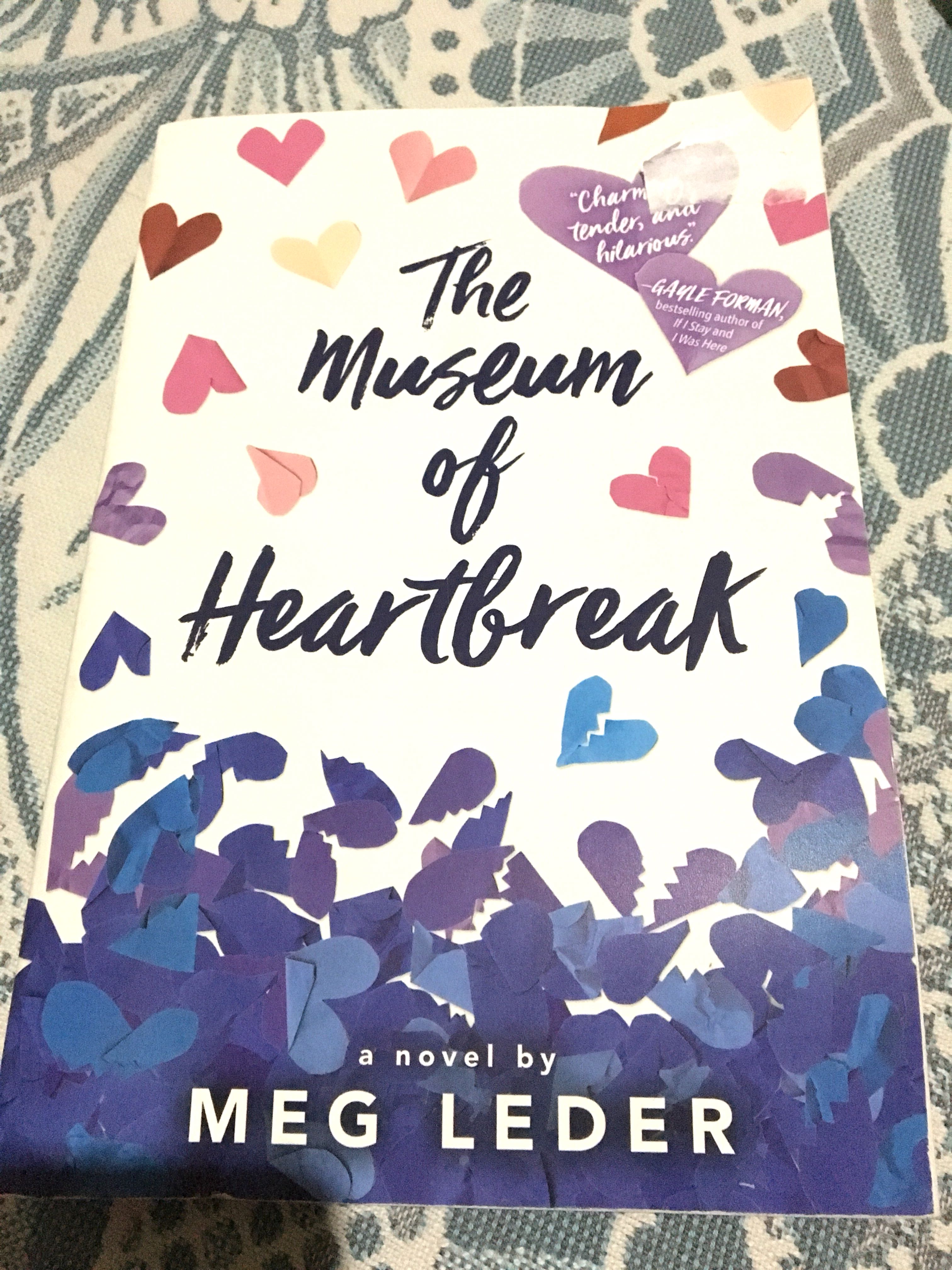 The Museum of Heartbreak - Meg Leder, Hobbies & Toys, Books & Magazines ...