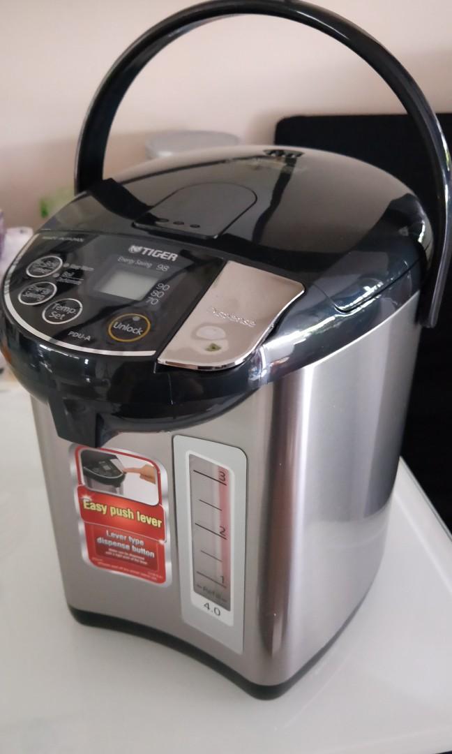 Tiger 4Litre water boiler, Home Appliances, Kitchenware on Carousell