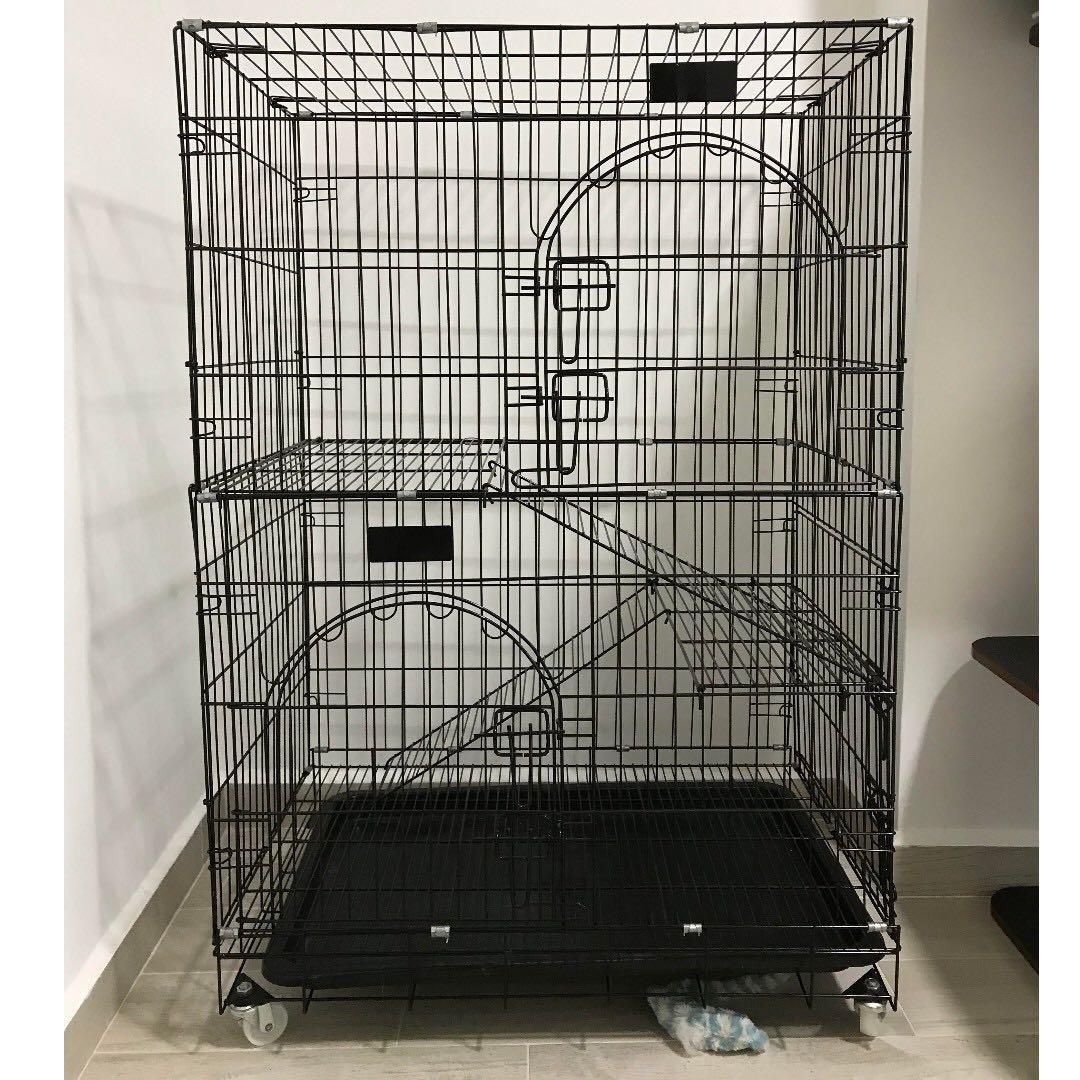 3 tier cage large, Pet Supplies, Homes & Other Pet Accessories on Carousell