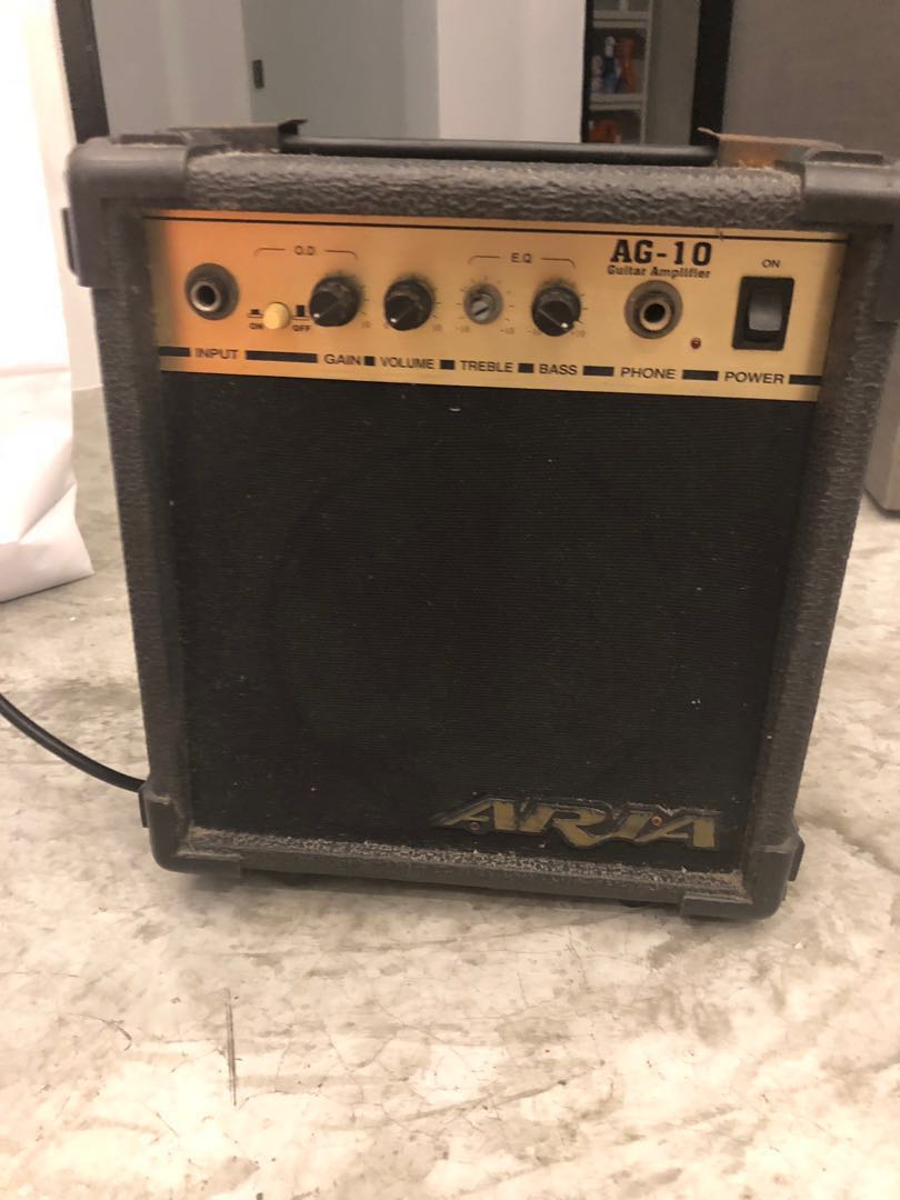 Aria guitar amp, Hobbies & Toys, Music & Media, Musical Instruments on ...