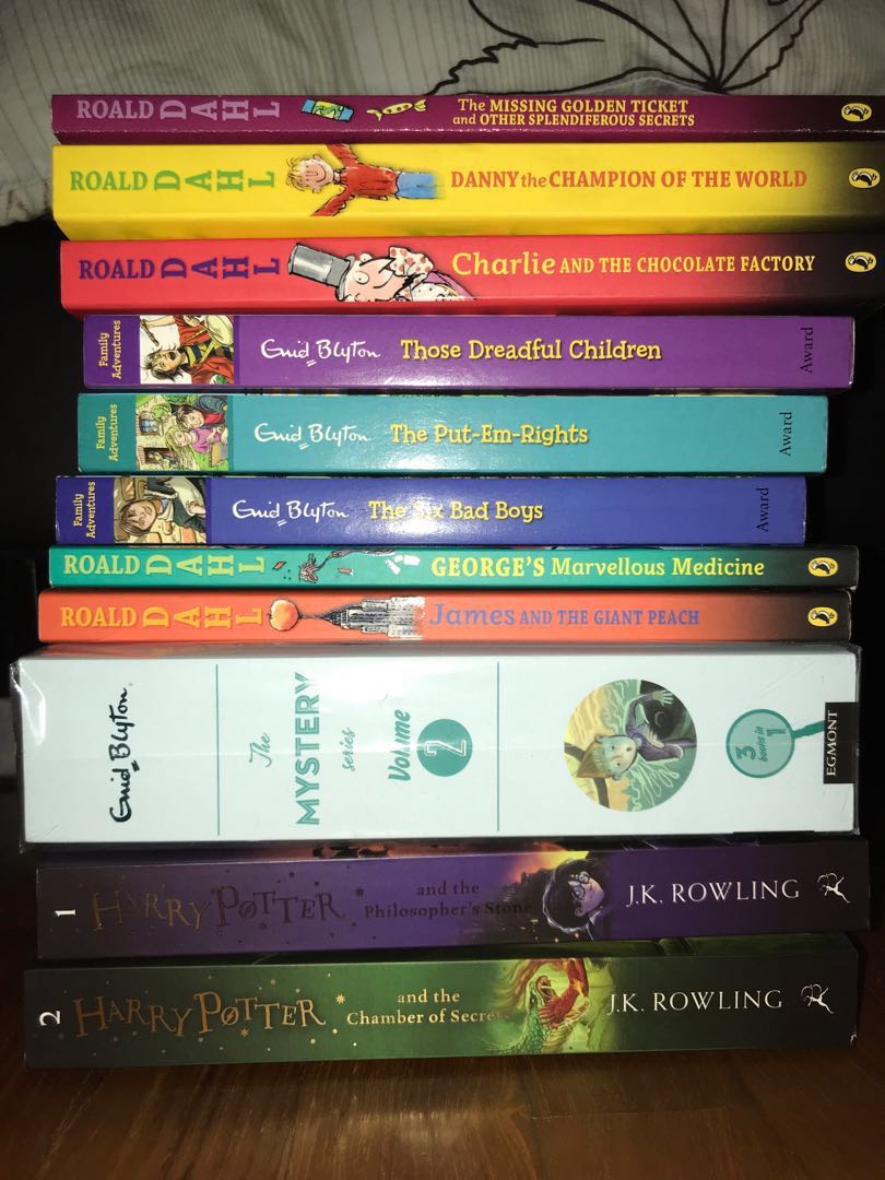 Assorted Storybooks (Roald Dahl, Enid Blyton Harry Potter), Hobbies ...