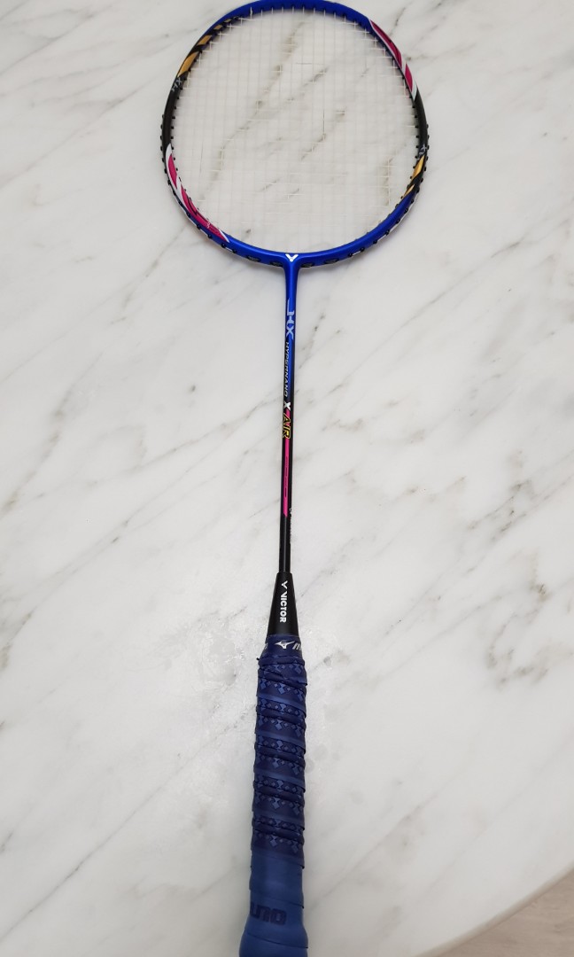 Badminton Racket Victor Hypernano X Air, Sports Equipment, Sports ...