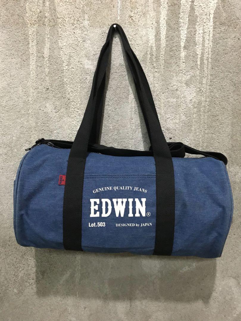 Edwin Travel Bag 503, Men's Fashion, Bags, Backpacks on Carousell