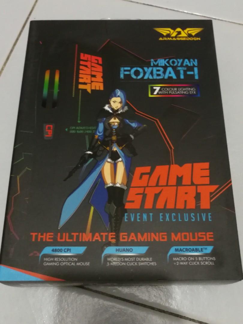 Gamestart/Armageddon Gaming Mouse Gamestart Event Exclusive, Computers ...