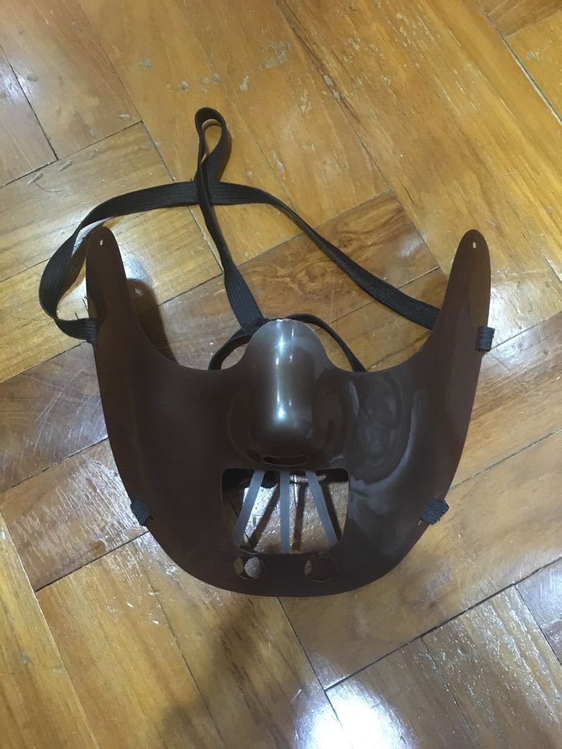 Hannibal Lecter Halloween Mask, Health & Nutrition, Face Masks & Face ...