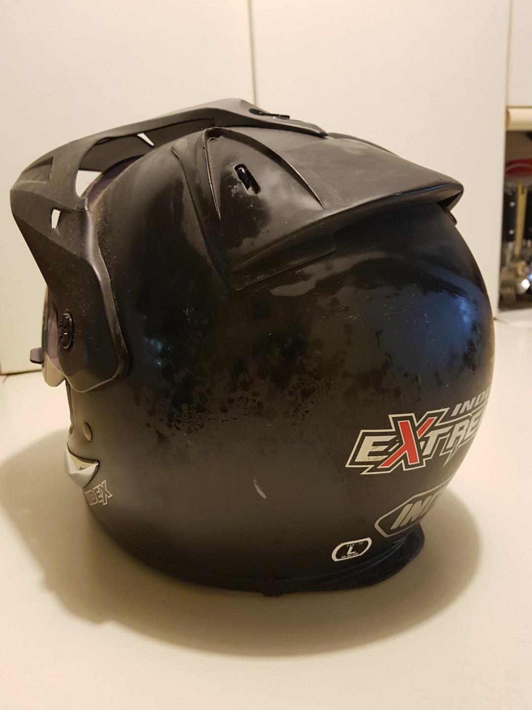 Helmet Index Extreme, Motorbikes on Carousell