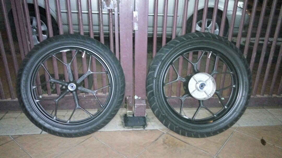 HONDA RS150 ORIGINAL SPORT RIM, Auto Accessories on Carousell