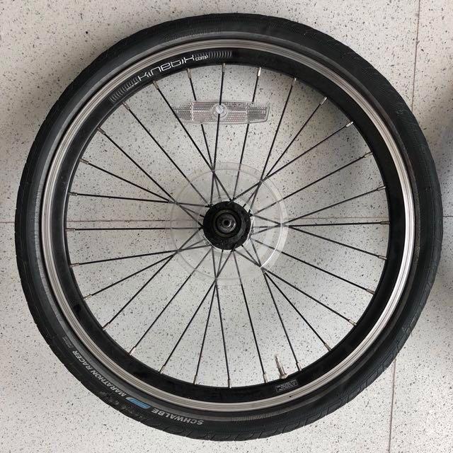 Kinetix Comp 20” 406 x 17 Front and Rear wheels, Sports Equipment ...
