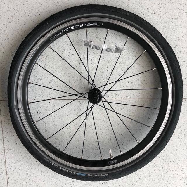 Kinetix Comp 20” 406 x 17 Front and Rear wheels, Sports Equipment ...