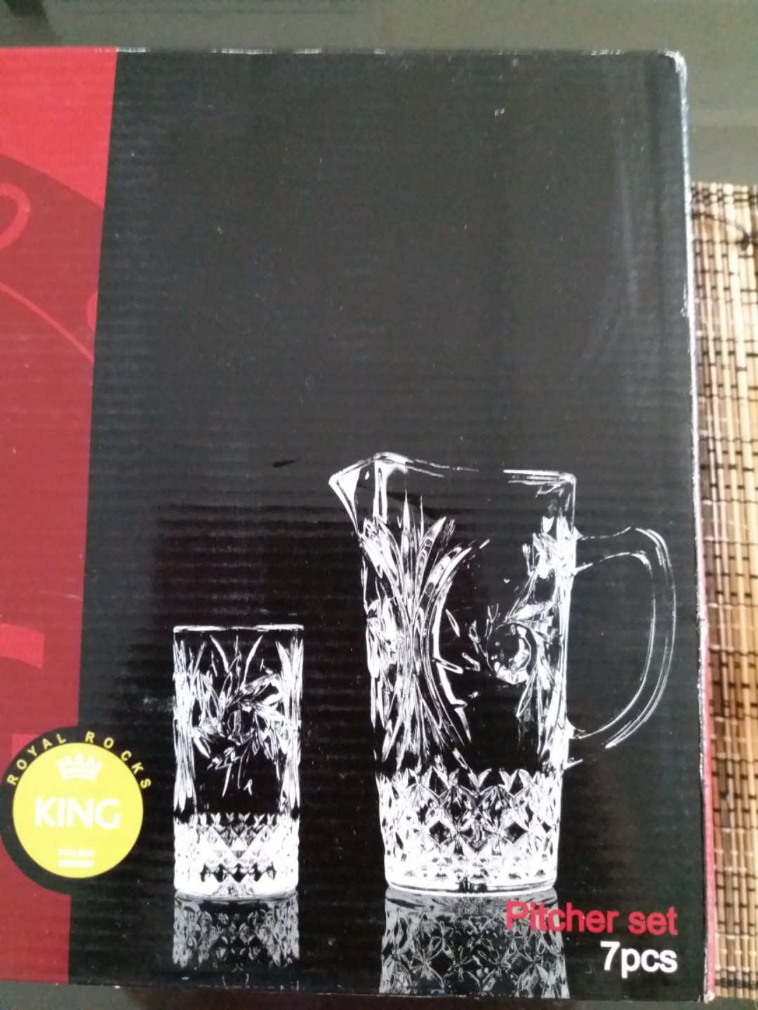 King Pitcher Set, Furniture & Home Living, Kitchenware & Tableware ...