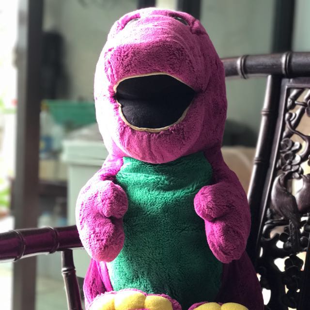 Large Size Barney, Hobbies & Toys, Toys & Games on Carousell