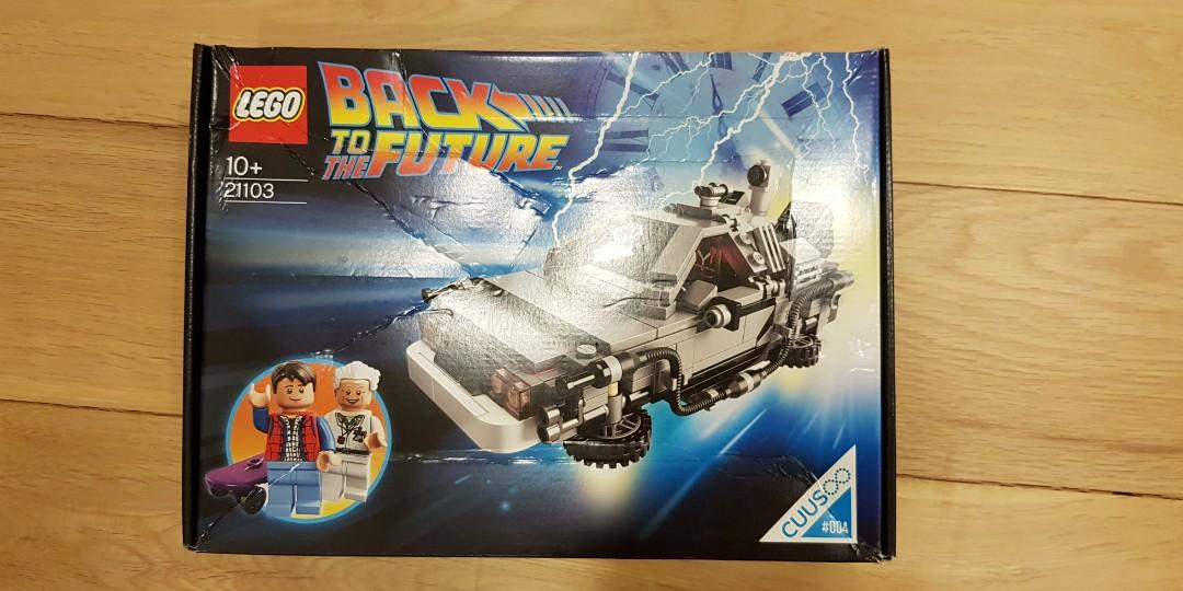 Lego DeLorean Time Machine set. RARE! Discontinued by Lego, Toys ...