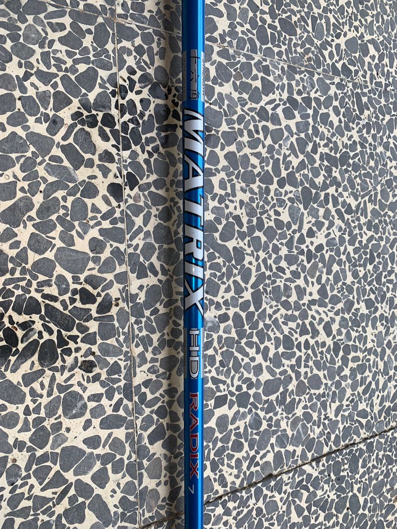 Matrix Radix HD 7 stiff shaft, Sports Equipment, Sports & Games, Golf ...