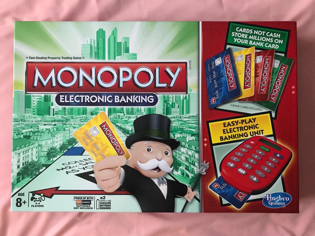 Monopoly: Electronic Banking, Hobbies & Toys, Toys & Games on Carousell