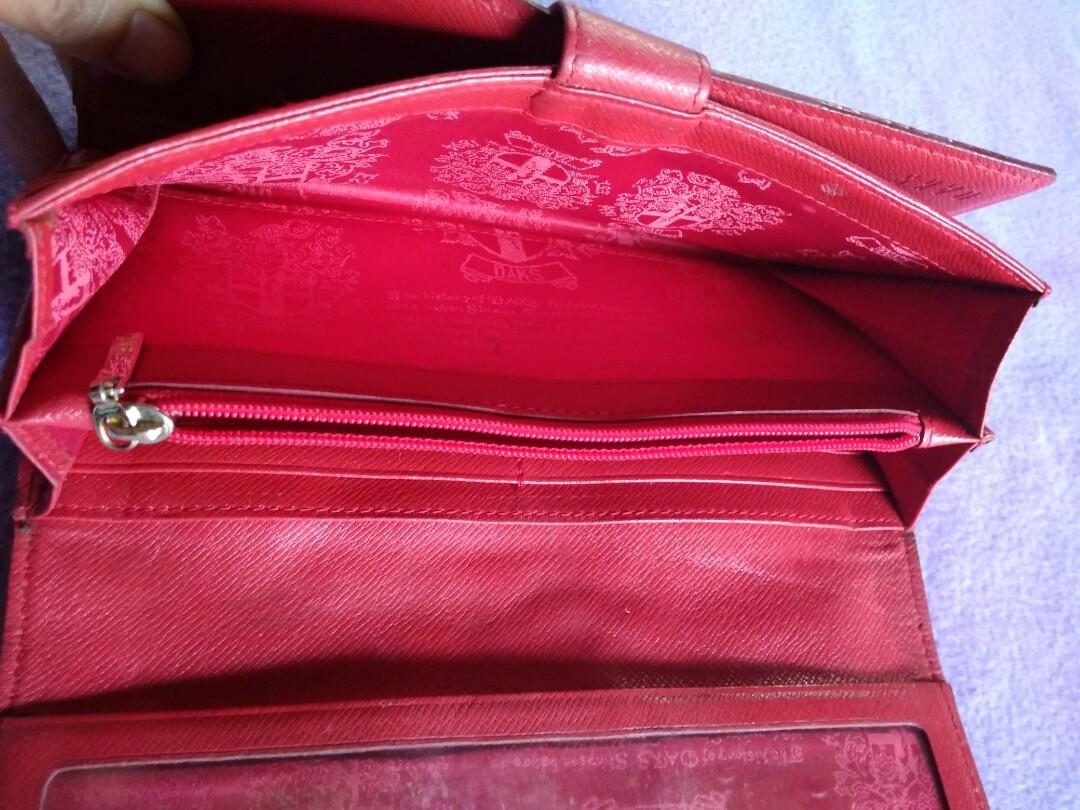 Original DAKS Wallet, Women's Fashion, Bags & Wallets, Wallets & Card ...
