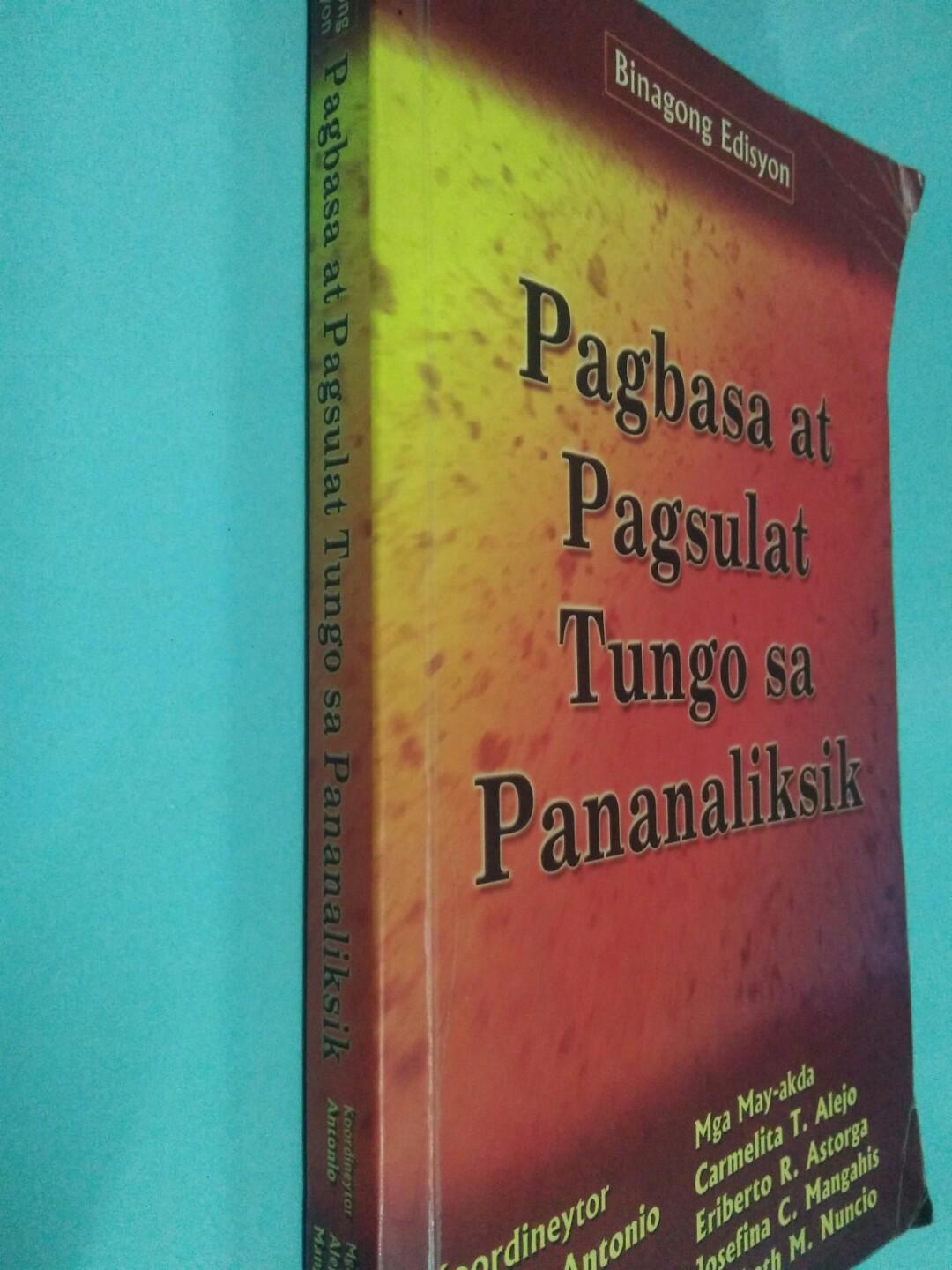 Pagbasa at Pagsulat tungo sa Pananaliksik, Hobbies & Toys, Books ...