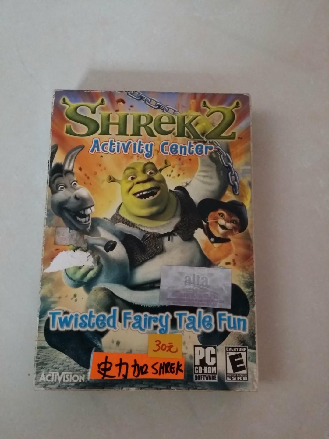 PC Game : Shrek 2 Activity Center, 興趣及遊戲, 手作＆自家設計, 其他 - Carousell