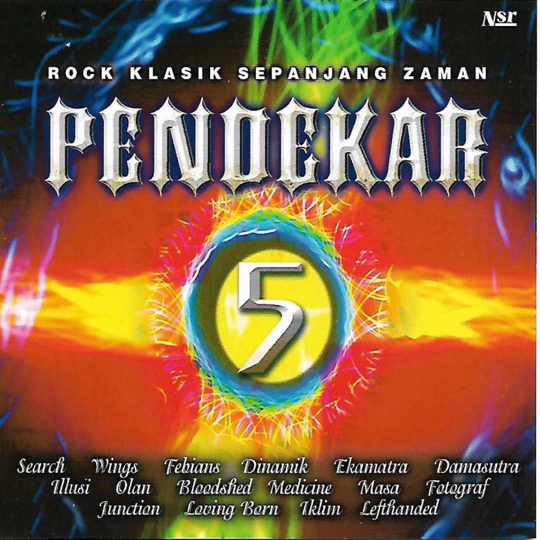 Pendekar 5 CD Rock Klasik Sepanjang Zaman Wings Search Febians Ekamatra ...