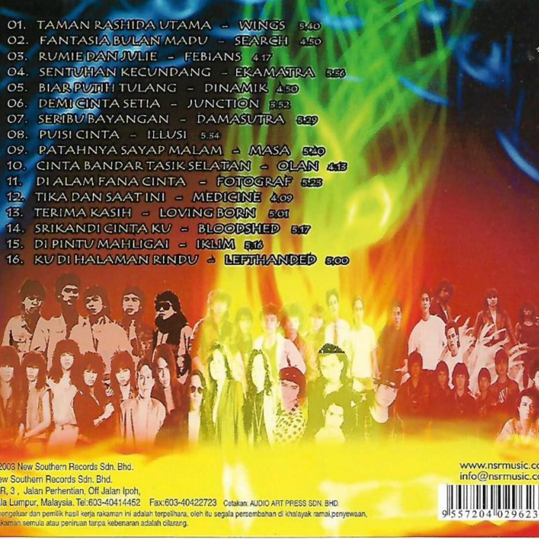 Pendekar 5 CD Rock Klasik Sepanjang Zaman Wings Search Febians Ekamatra ...