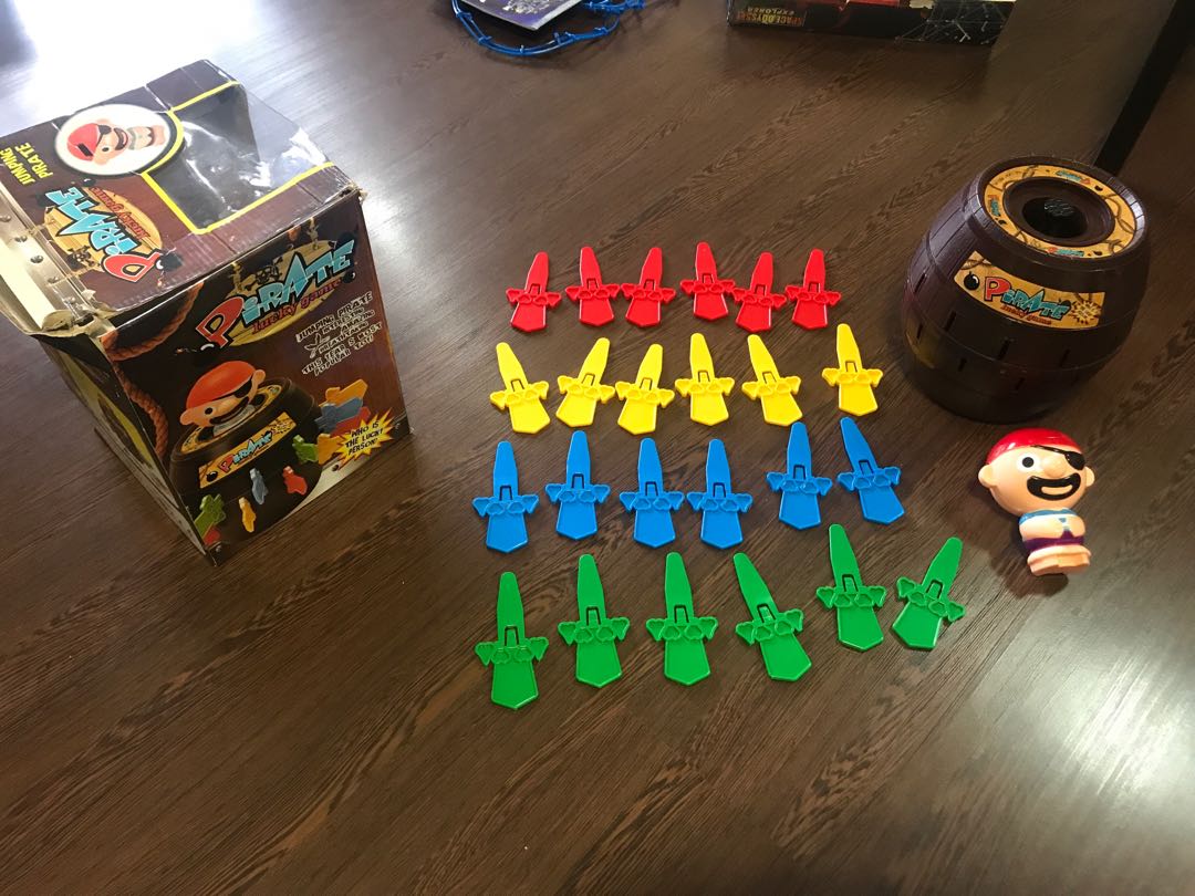 Pirate sword stabbing game, Hobbies & Toys, Toys & Games on Carousell