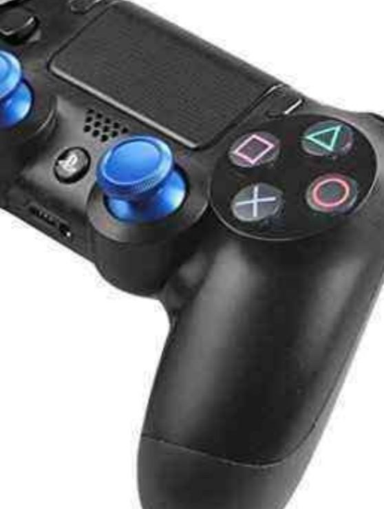 PS4 DIY controller aluminium thumbstick analog rubber thumb caps, Video ...