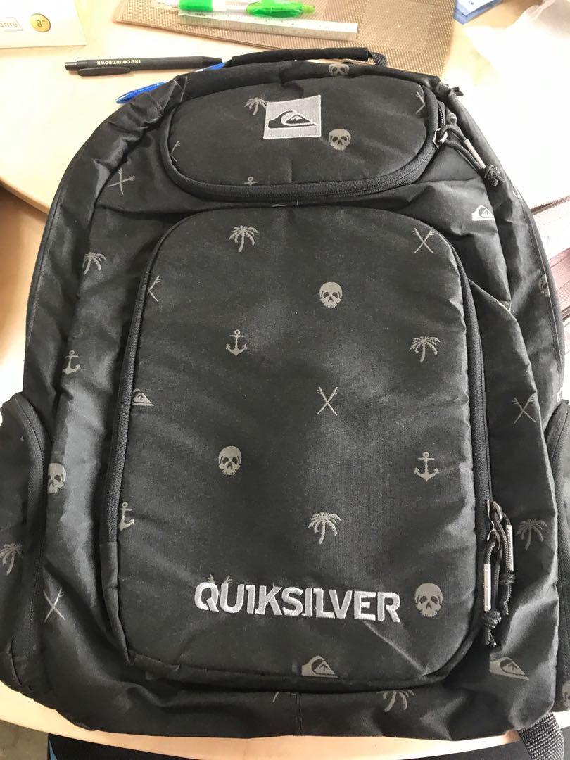 Quicksilver laptop bag, Men's Fashion, Bags, Backpacks on Carousell