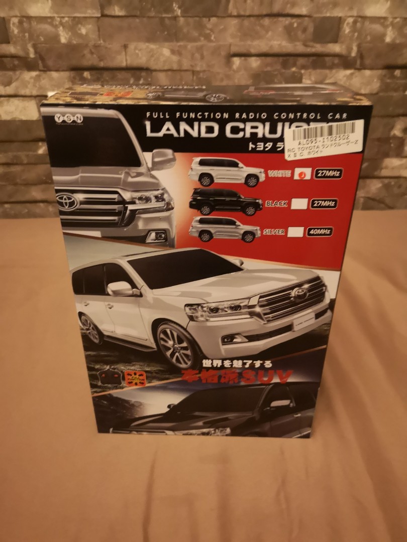 Radio remote control car Toyota land cruiser toy model, Toys & Games ...