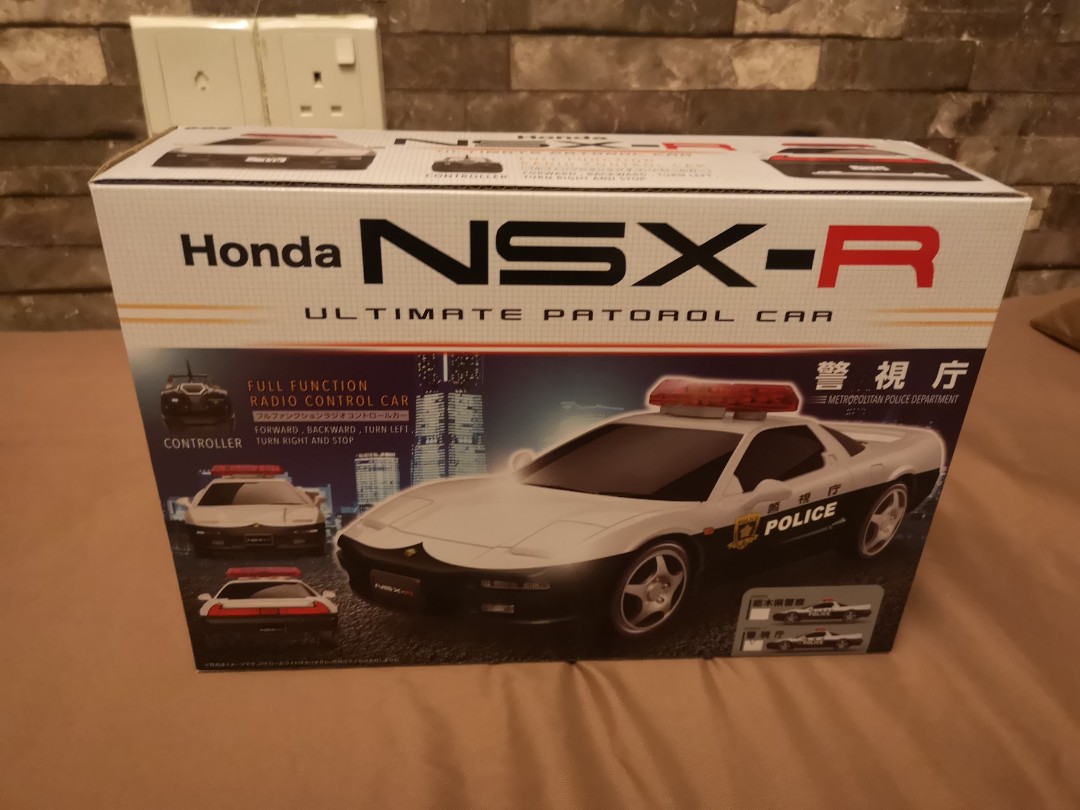 Radio remote control police car Honda NSX-R toy model, Hobbies & Toys ...