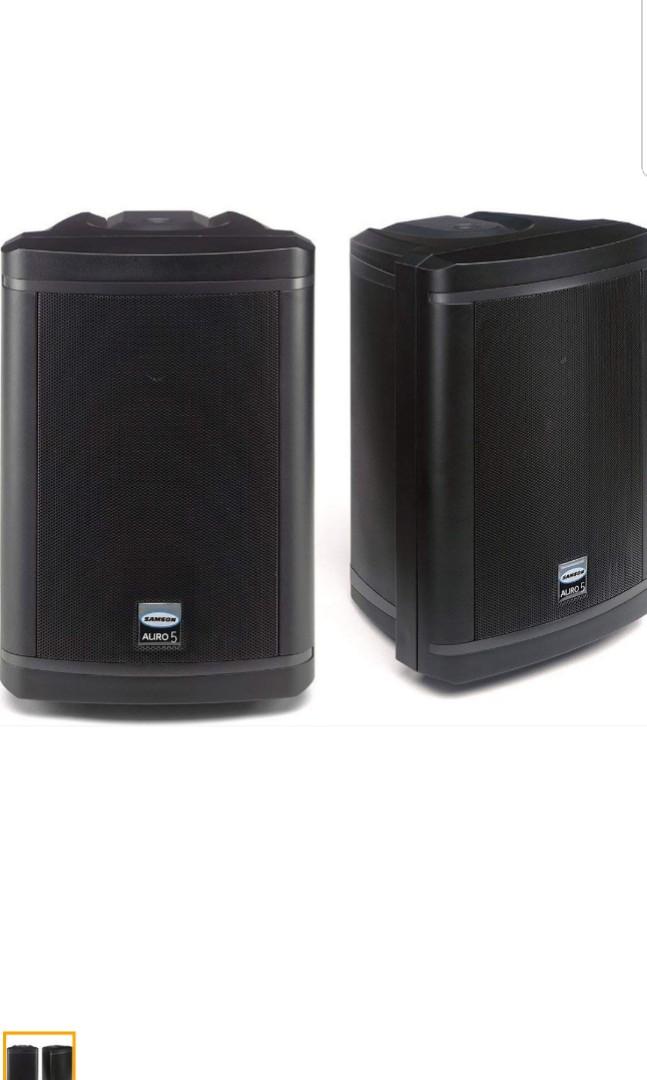 Samson Auro 5 playback speaker, Audio, Soundbars, Speakers & Amplifiers ...