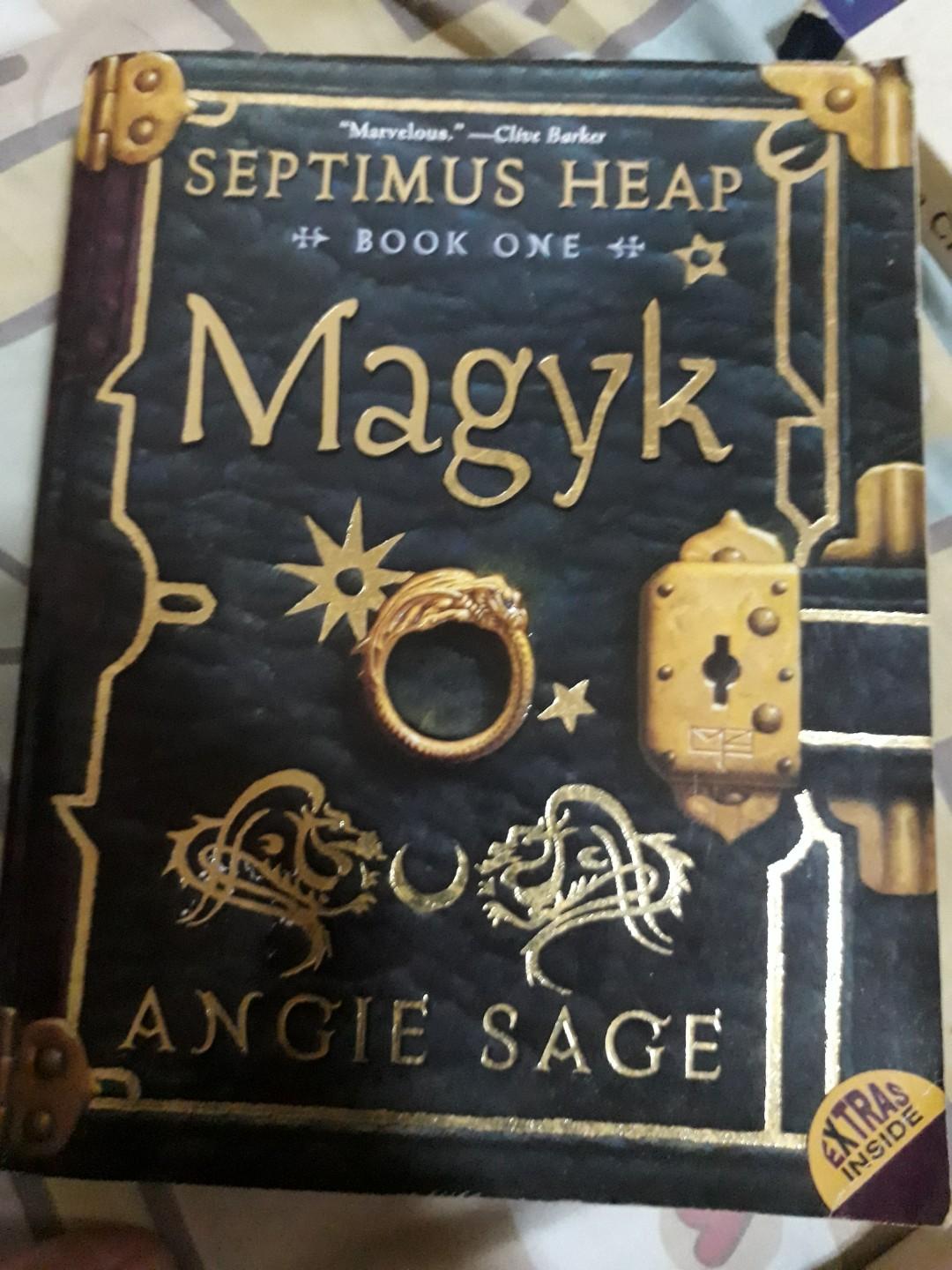 Septimus Heap Magyk by Angie Sage, Hobbies & Toys, Books & Magazines ...